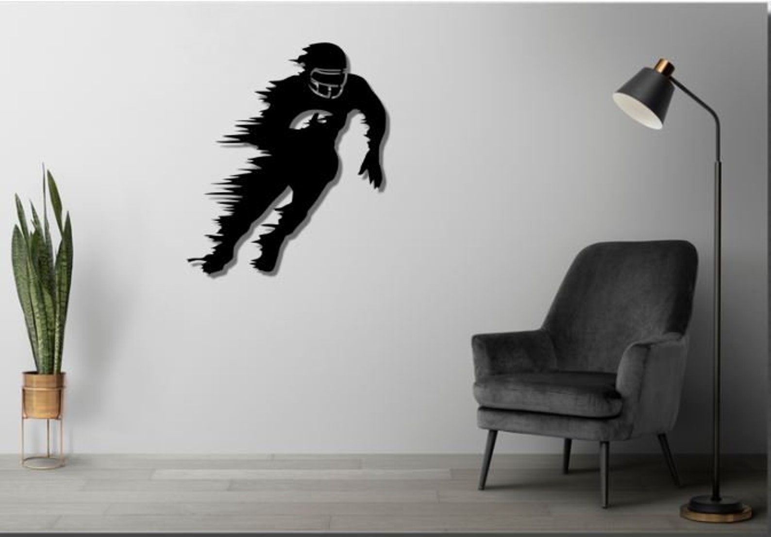 Football Player Dxf Svg Png Files American Football Laser Ball , Helmet ...