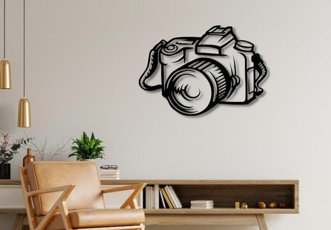 Camera Dxf , Svg , Png , Files , Laser Cut , Wall Art , Photo ...