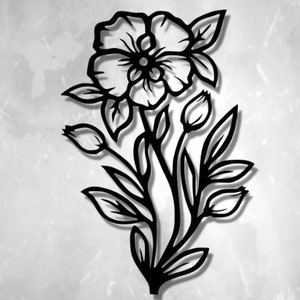 Flower Dxf , Svg , Png , Files , Flower , Flowers , Spring , August ...