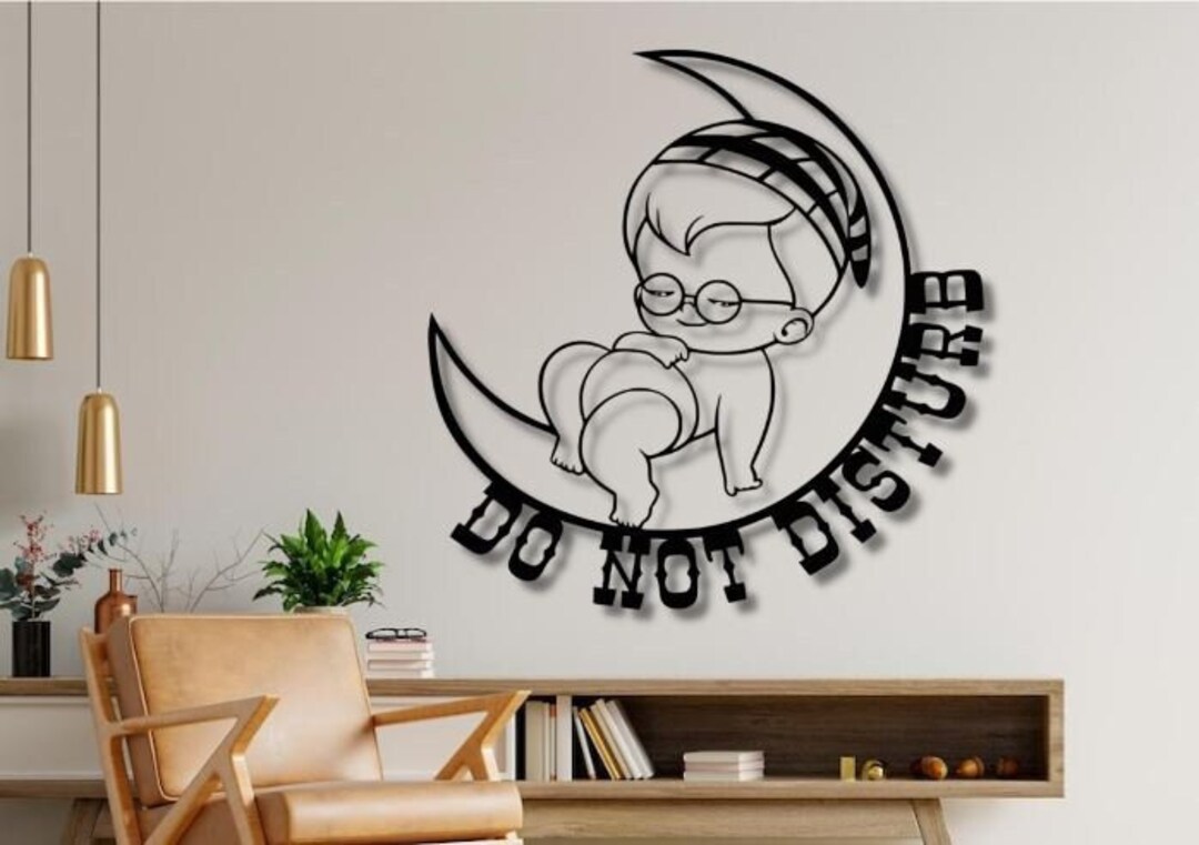 Baby Dxf , Svg , Png , Files - Wall Art , Laser Cut , Silence , Do Not ...