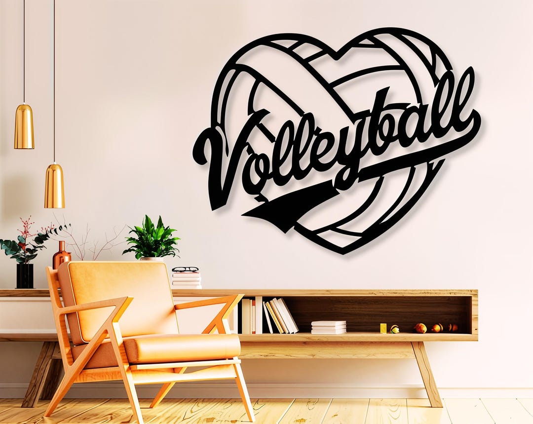Volleyball Dxf Svg Png Files Volleyball Vector Cut File for Cnc Plasma ...