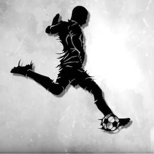 Football Player Dxf , Svg , Png , Files , Soccer , Sport , Sporter ...