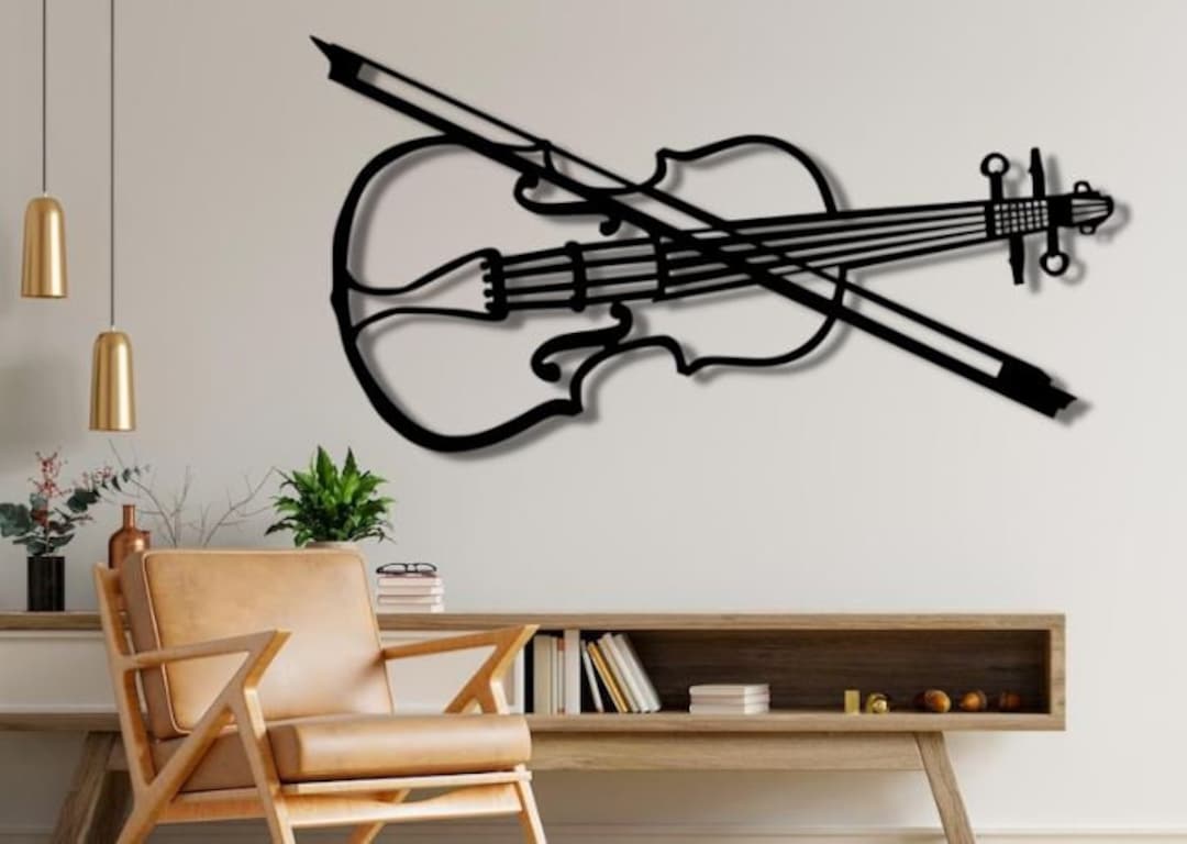 Violin Dxf Svg Png Files Violin Violinist Music Musical , Instrument ...