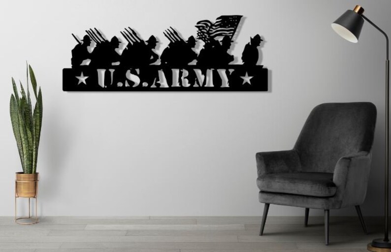 US Army Dxf Svg Png Files , Army , American Soldier , Military ...