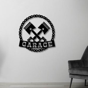Garage Sign Dxf Svg Png Files Garage Laser Cut Plasma Dxf Svg , for Cnc ...