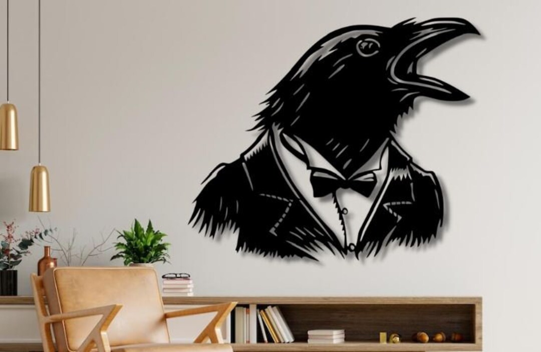 Bird Tuxedo Dxf Svg Png Files Bird Tuxedo Black - Etsy