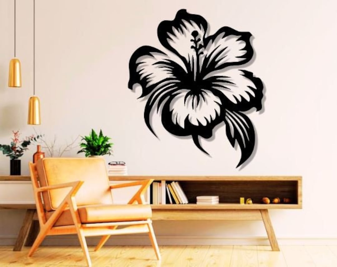 Orchideen-Dxf-Svg-Png-Dateien, Flora, Blume, Blumen, Wandkunst ...
