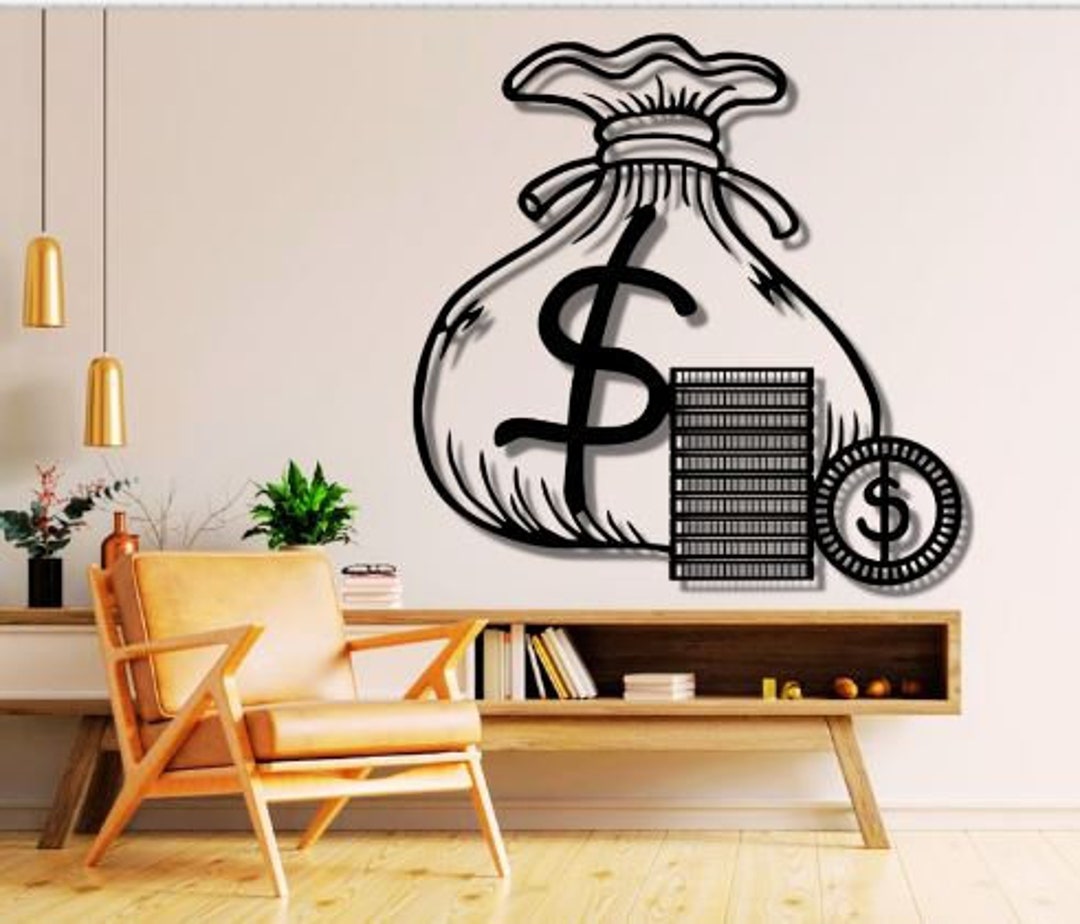 Dollar Dxf Svg Png Files , Fortune , Money , Treasure , Coin , Coins ...