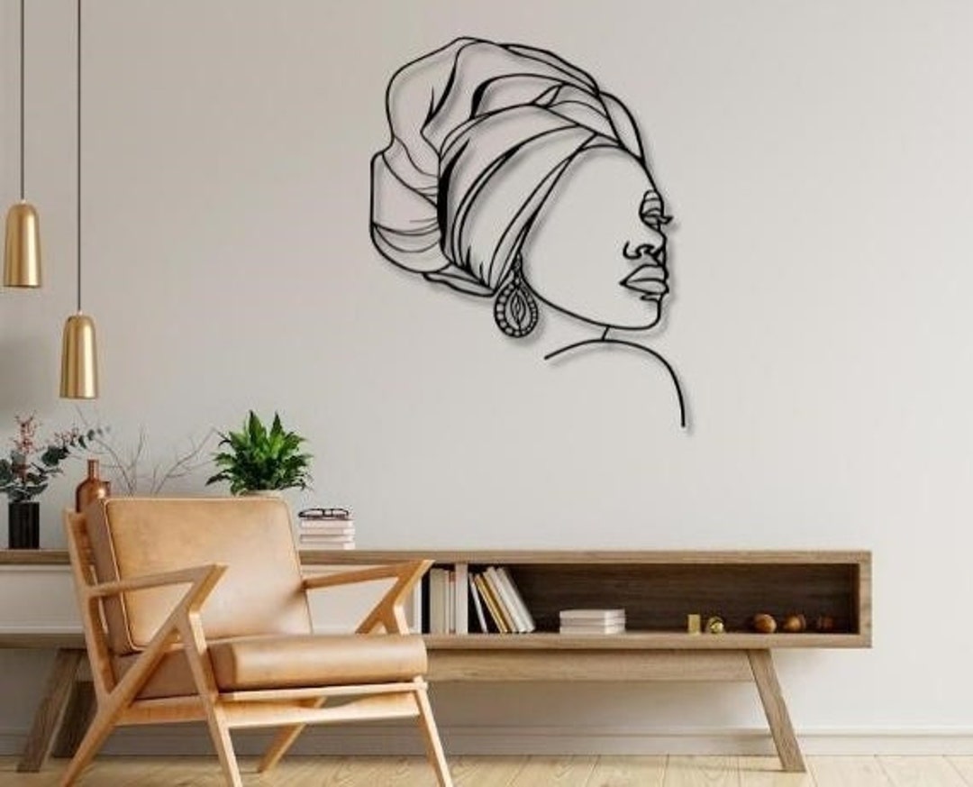 Minimalist Woman Dxf , Svg , Png , Files , Wall Art , Laser Cut , Woman ...