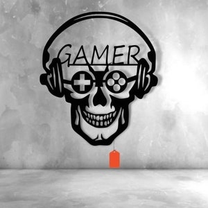 Gamer Dxf , Svg , Png , Files , Laser Cut , Game Room , Game , Gamer ...