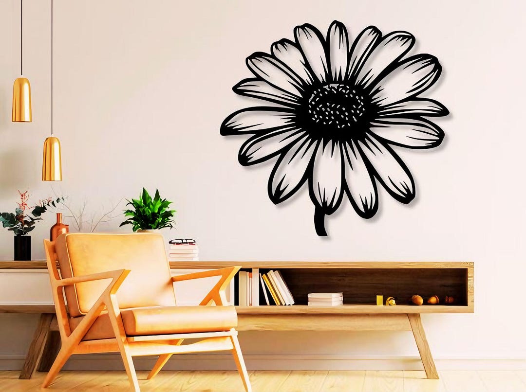 Daisy Flower Cut Files: CNC Plasma Laser Cricut Glowforge Xtool (SVG ...