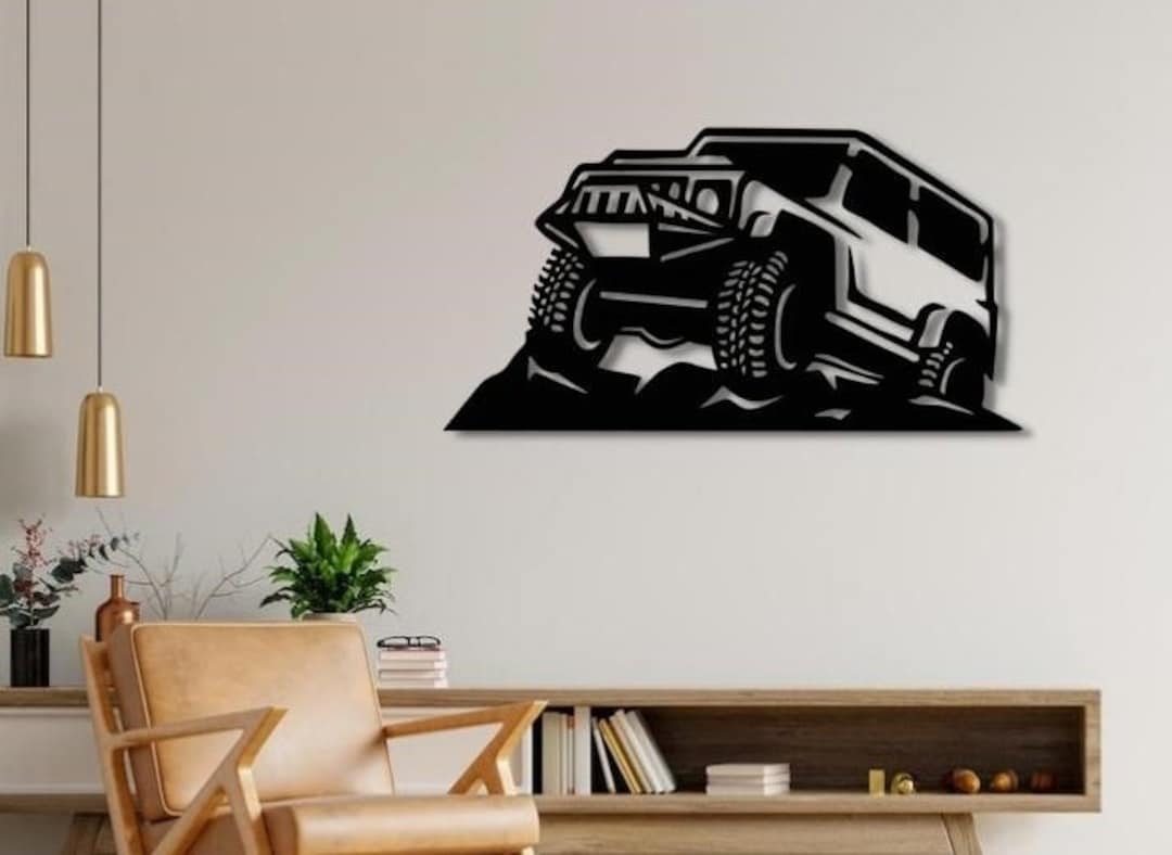 Truck Dxf , Svg , Png , Files , Wall Art , off Road , Adventure , Laser ...