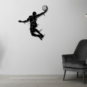 Basketball Player Dxf Svg Png Files Basketball Basket Ball Hoop , Dunk ...