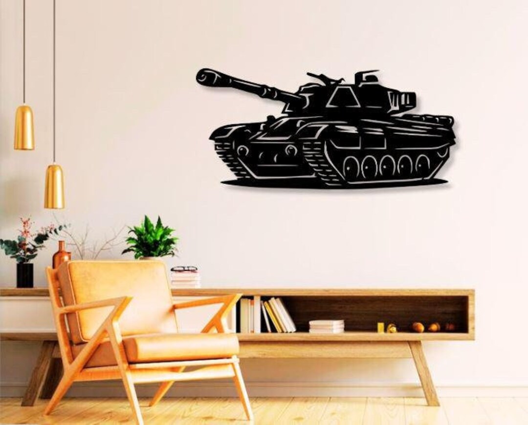 Tank Dxf Svg Png Files Army Military Vector Cut File for Cnc Plasma ...