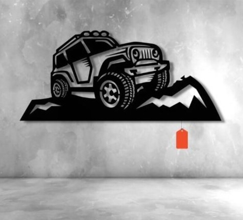 Off Road Dxf Svg Png Files Wall Art Laser Cut - Etsy