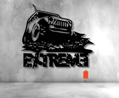 Extreme Dxf Svg Png Files Laser Cut Truck off Road - Etsy