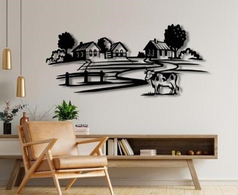 Farm Dxf svg Png Files Laser Cut Farm Farmer - Etsy