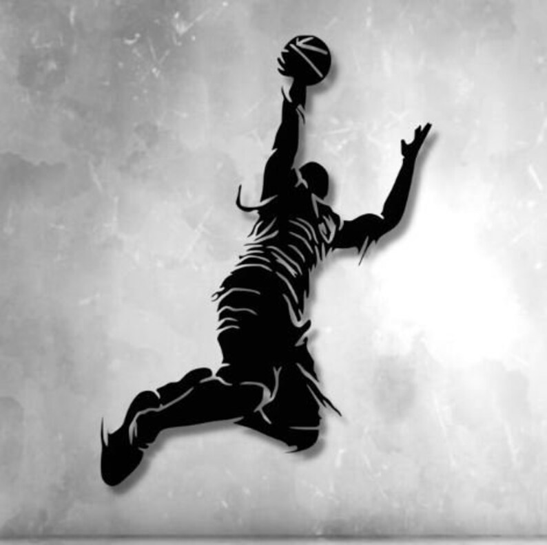 Basketball Dxf Svg Png Files Basketball Player - Etsy