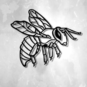 Bee Dxf Svg Png Files Bee Wall Art Cut File Bees , Honey , Honeycomb ...