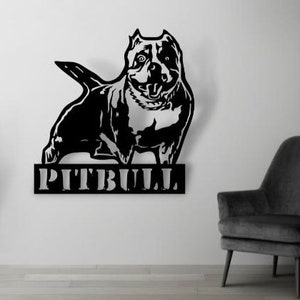 Pitbull Dxf , Svg , Png , Fİles - Pitbull Svg , Laser Cut , Dog , Metal ...