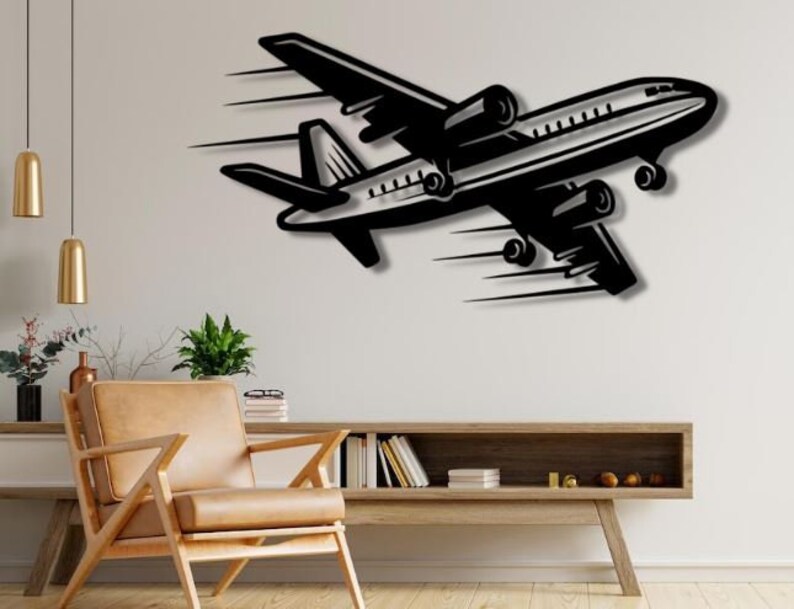 Airplane Dxf Svg Png Files Plane Airbus Passenger - Etsy