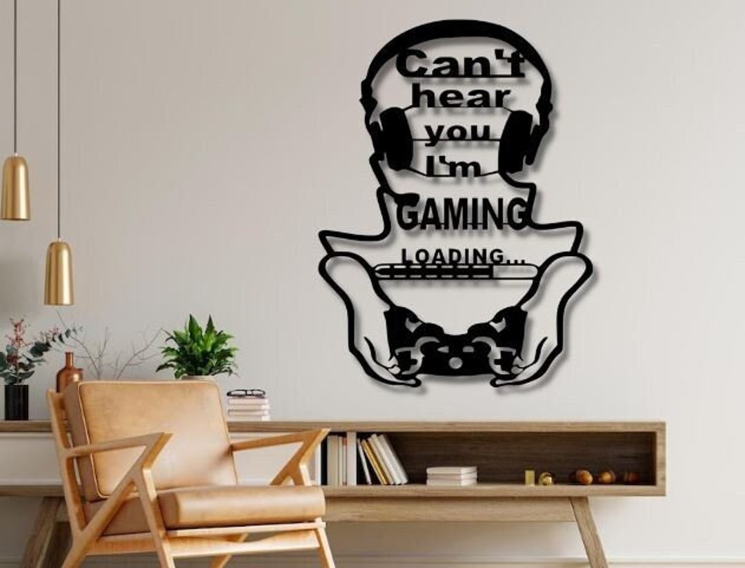 Gaming Dxf , Svg , Png , Files , Laser Cut , Gamer , Game , Room , Area ...