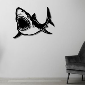 Shark Dxf Svg Png Files Shark Cut File Jaws for Cnc , Plasma , Laser ...