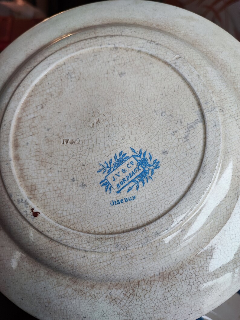 Magnificent and Rare Jules Vieillard Porcelain Plate 19th - Etsy