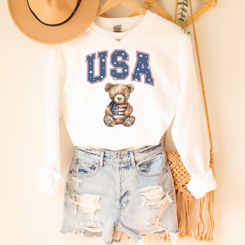 Usa Sweatshirt - Etsy
