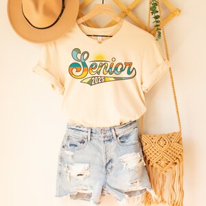 2025 Senior Sunrise Shirt Senior Class of 2025 Retro Senior Shirts 2025 ...