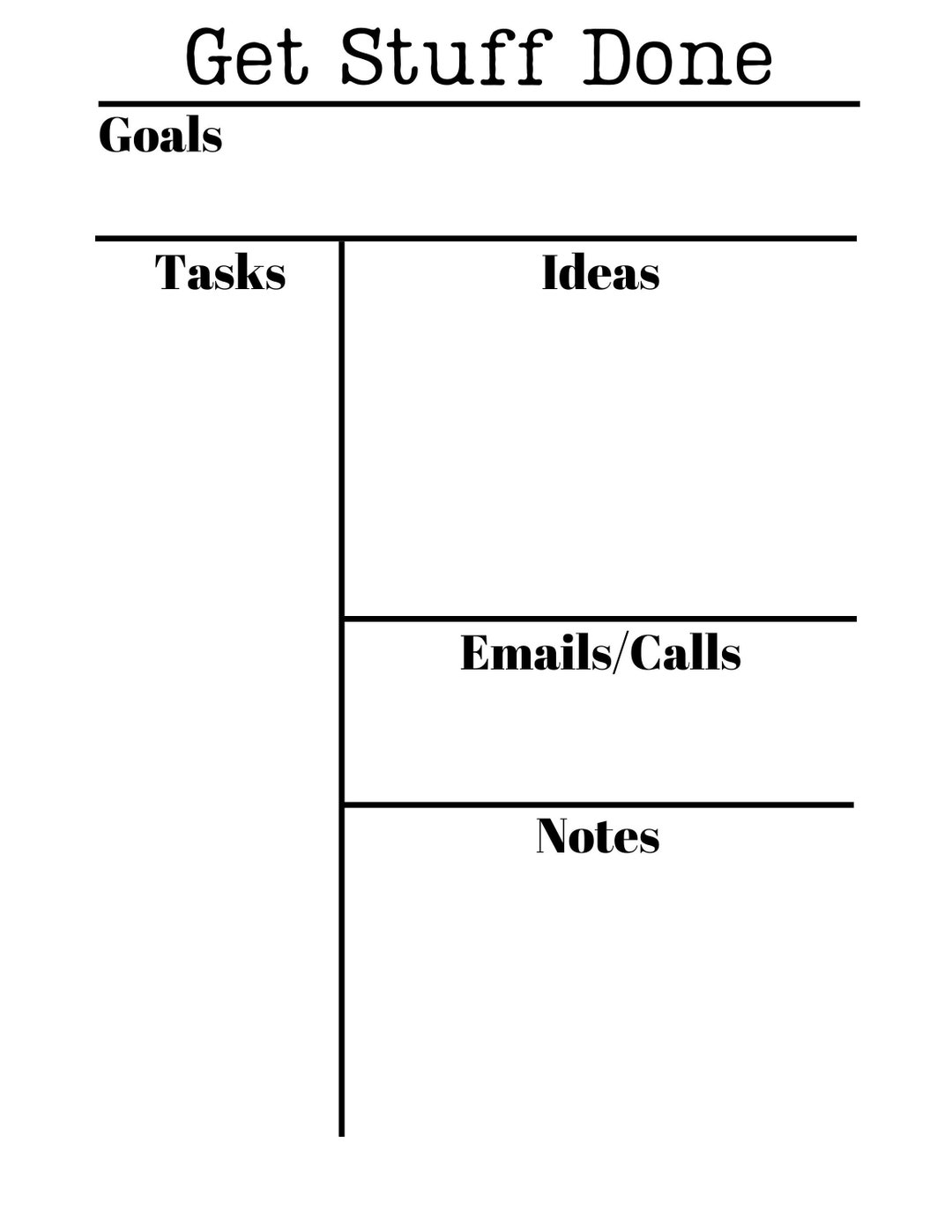 Daily Office Planner| Work Planner| Digital Template| to Do Template ...