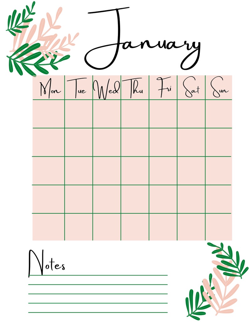 Boho Daily Planner| Digital Download Planner| 2023 Planner| Aesthetic ...