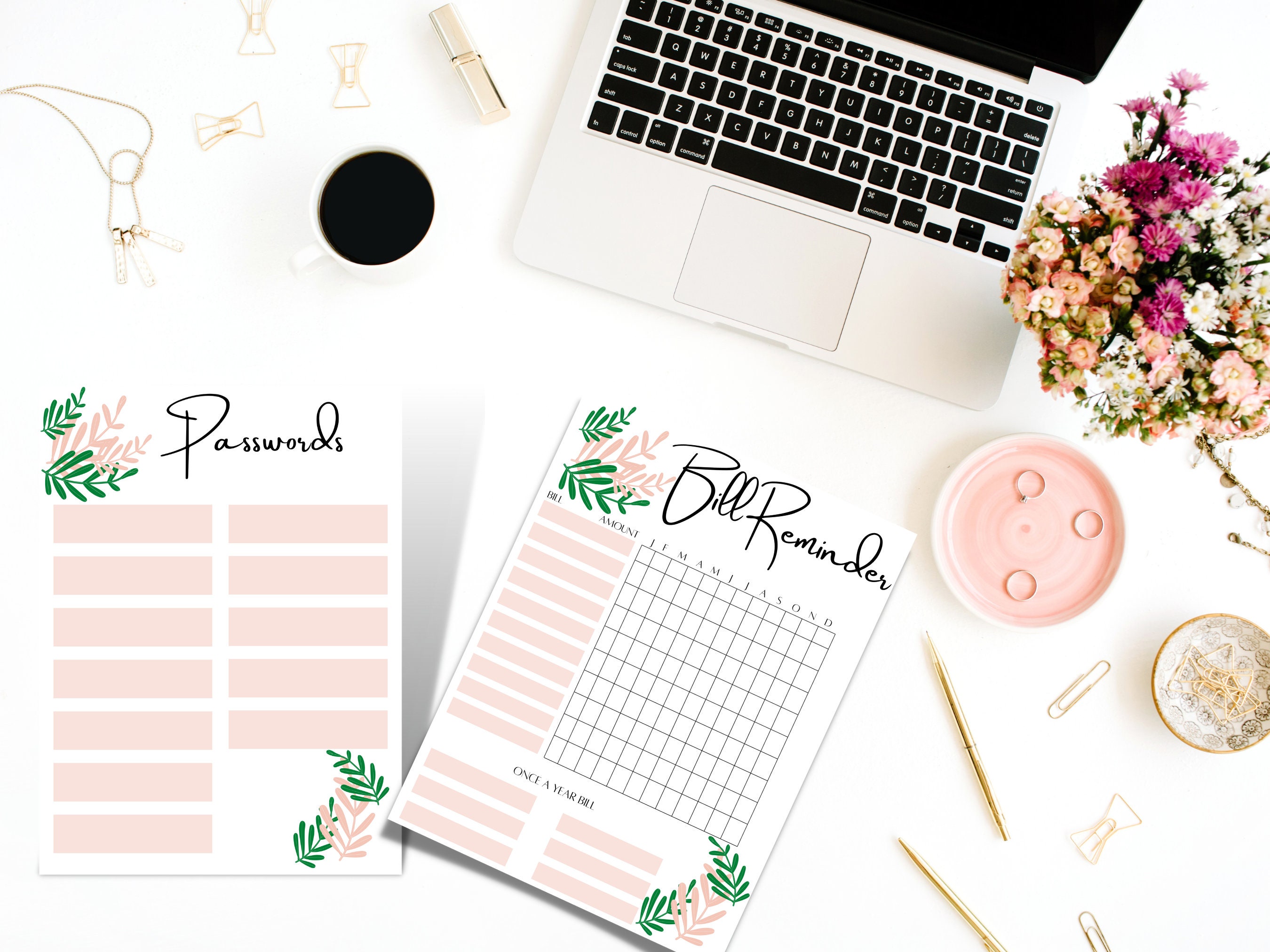 Boho Daily Planner| Digital Download Planner| 2023 Planner| Aesthetic ...