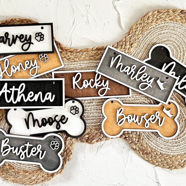 Dog Kennel Name Plaques - Etsy