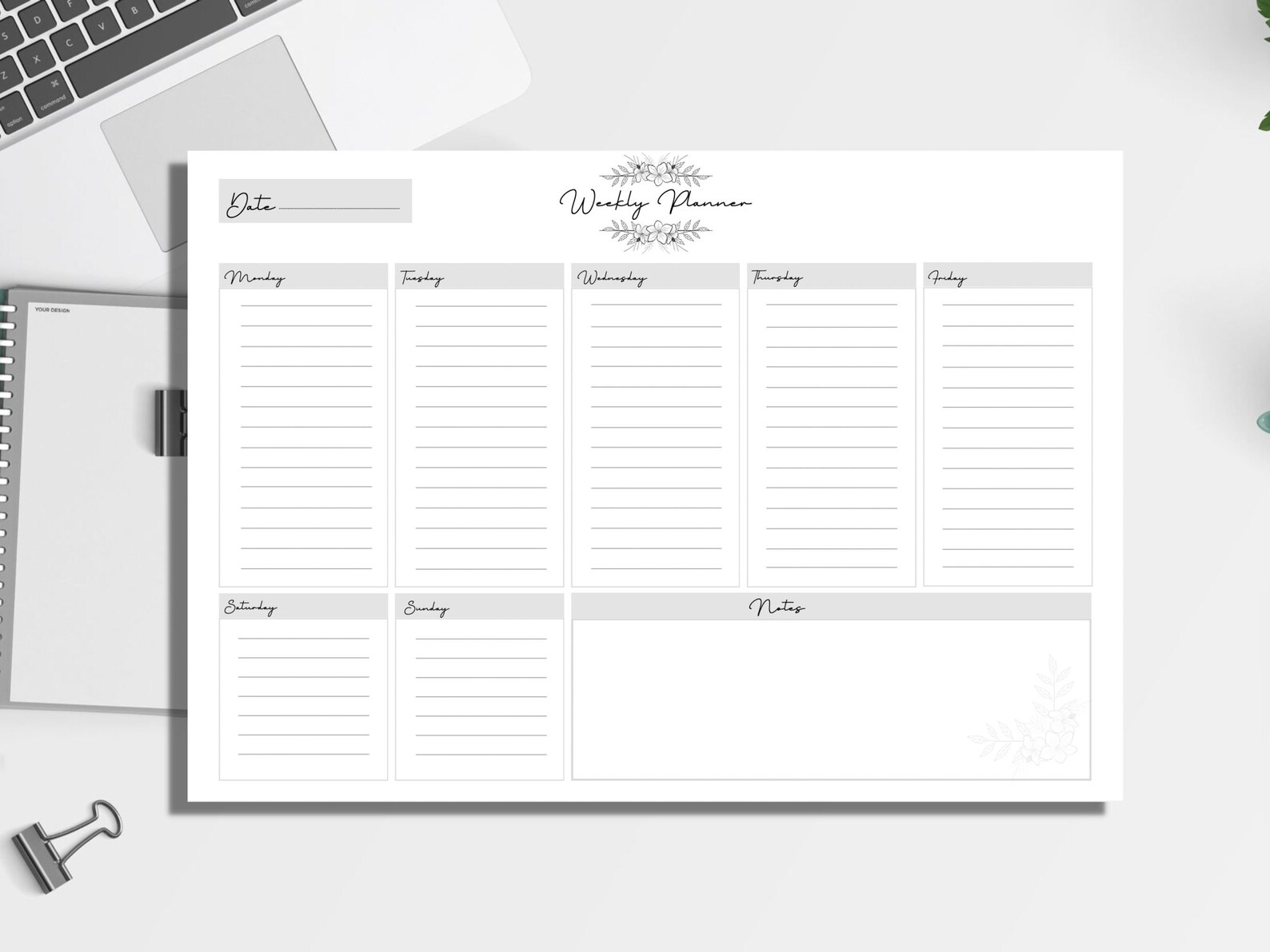 Weekly Planner Printable to Do List | Printable Planner | Printable ...