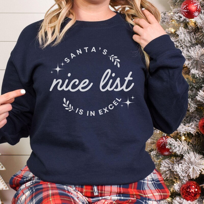 Excel Christmas Jumper - Etsy UK