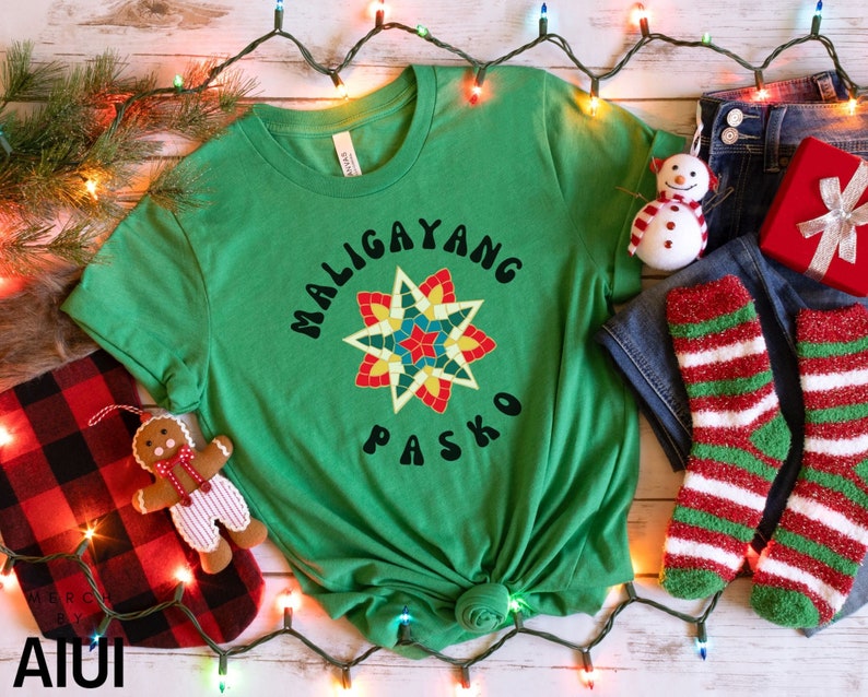 Filipino Christmas Shirt, Christmas Parol Shirt, Filipino Shirt ...