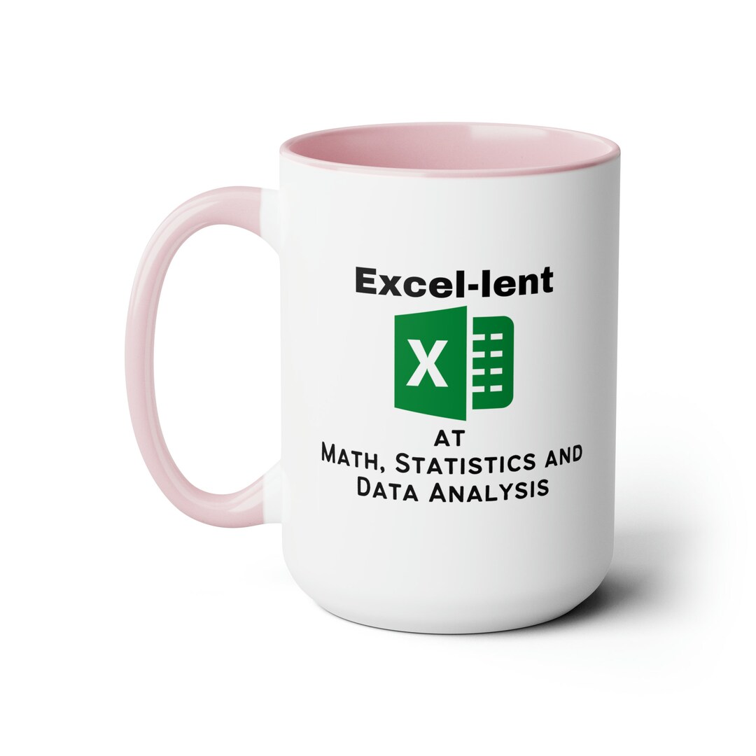 Excel Spreadsheet Coffee Mug, Spreadsheet Coffee Mug, Spreadsheet Nerd ...