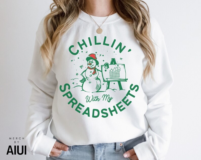 Excel Sweatshirt for Data Analyst, Excel Christmas Sweater, Excel Gift ...