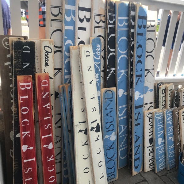 Block Island Sign - Etsy
