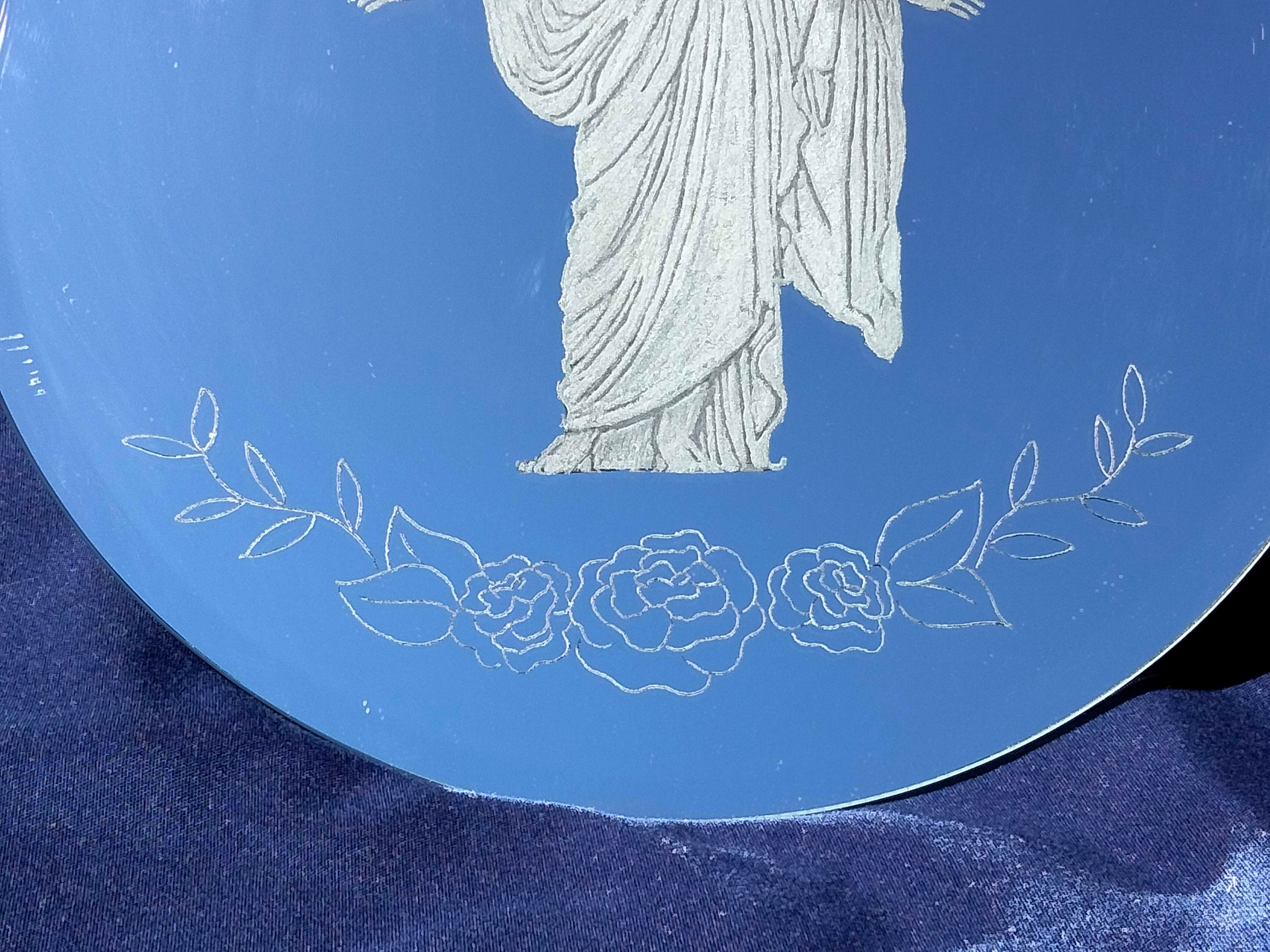 Jesus Christ Mirror | Christian Glass Art | Hand Etched Mirror | Hand ...