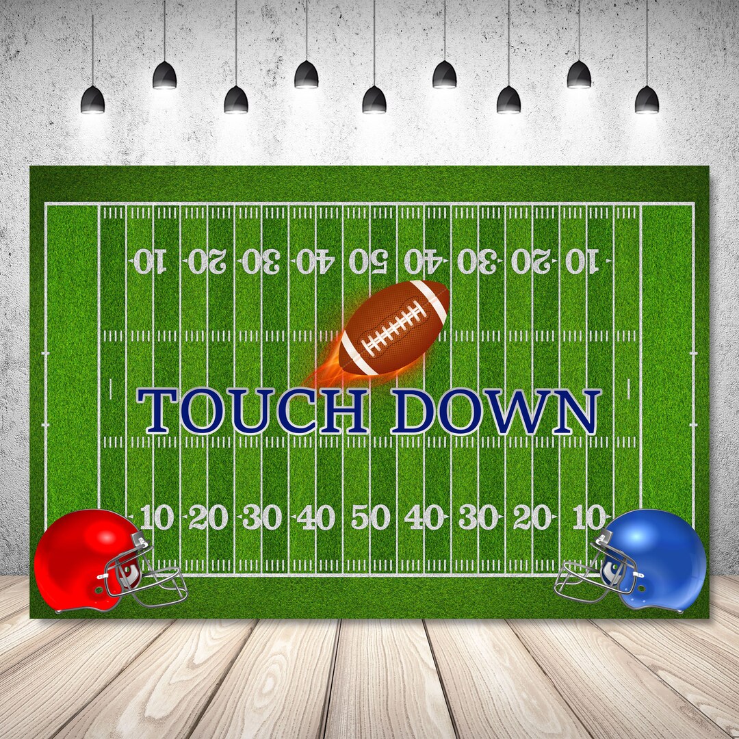 Super Bowl Touchdown Backdrop for Photography Rugby American Football ...