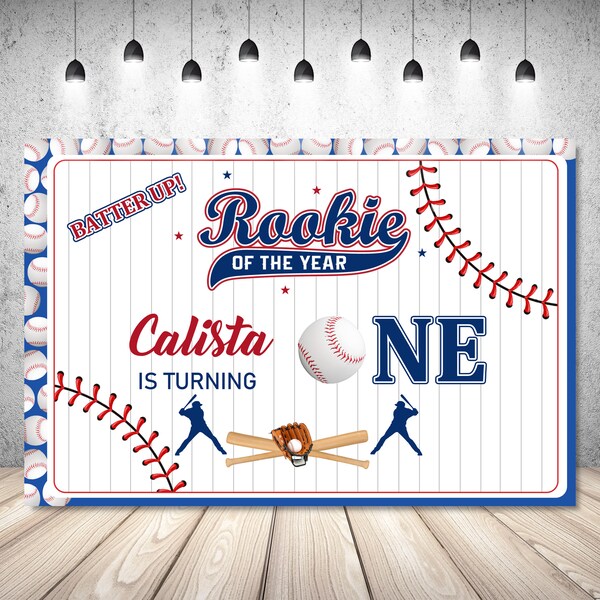 Rookie of the Year for Backdrop - Etsy