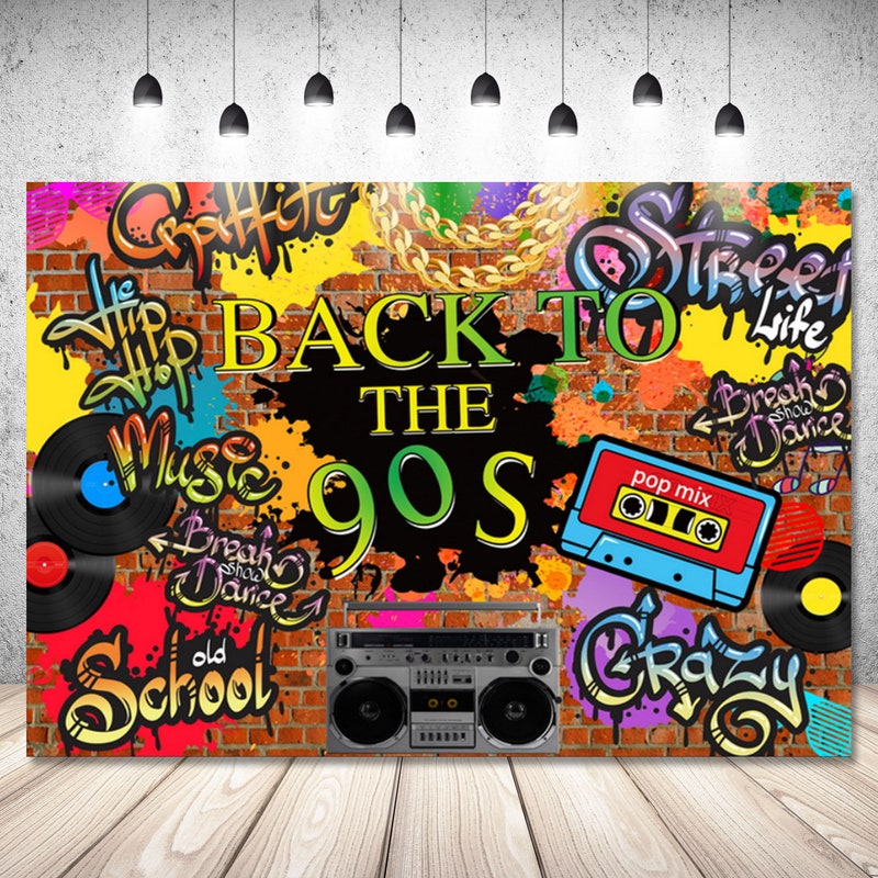 Hip Hop Backdrop - Etsy