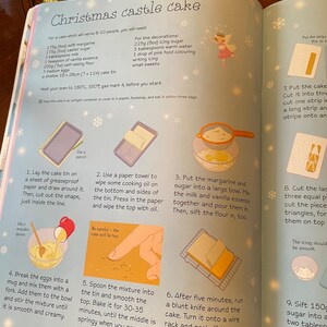 Christmas Fairy Cooking Book usbourne Activities - Etsy