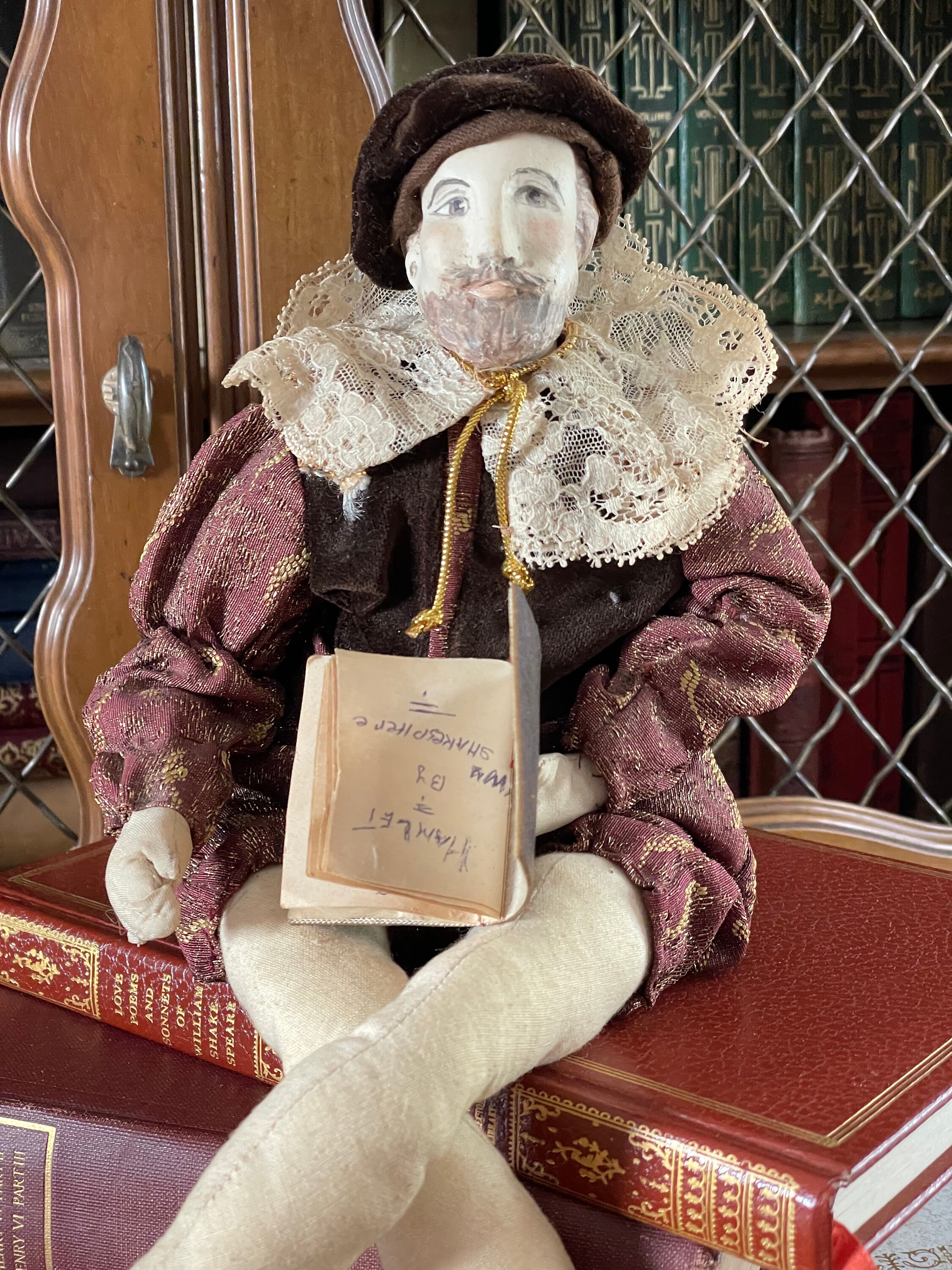 Vintage Shakespeare Character Doll - Etsy