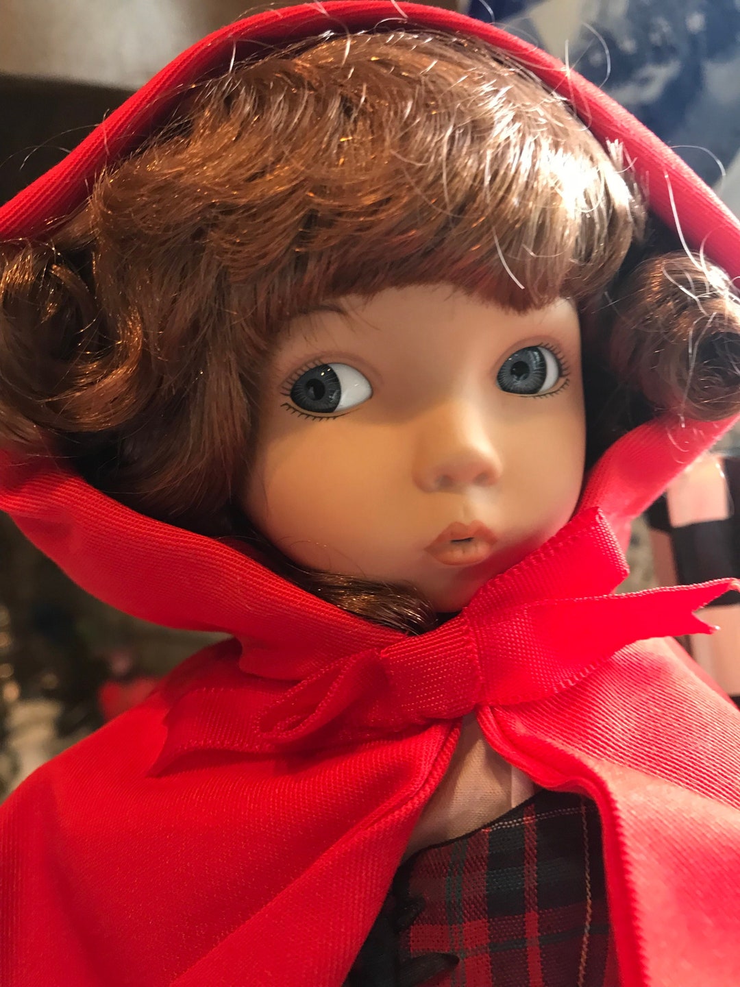 Vintage Diane Effner Little Red Riding Hood Doll 1980s - Etsy