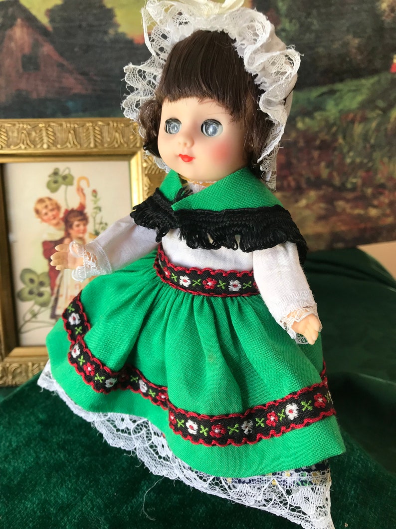 Vintage Irish Costume Ginny Doll 1980s, 703 Model - Etsy