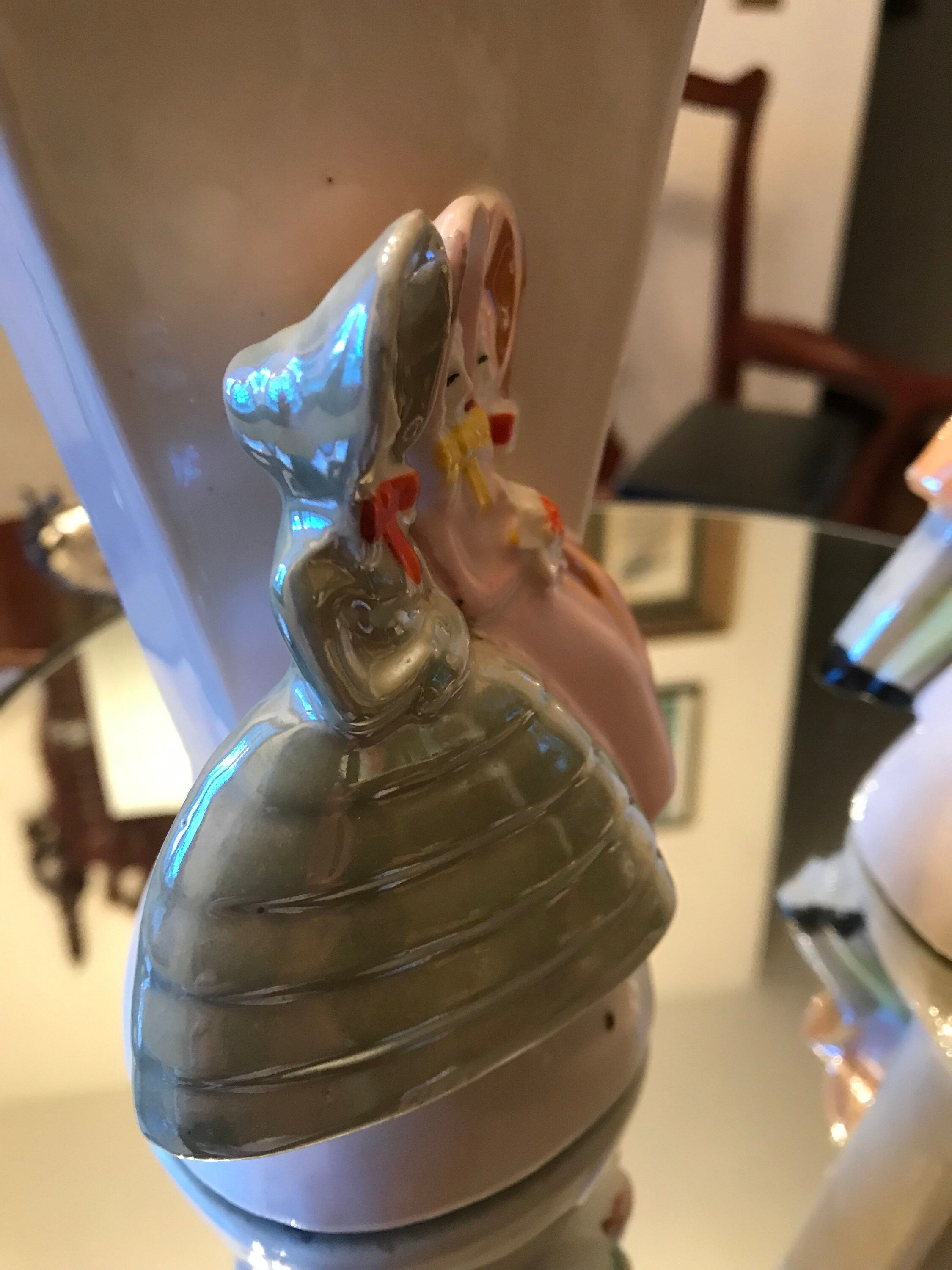 Antique Art Deco Lusterware Vases Pair - Etsy