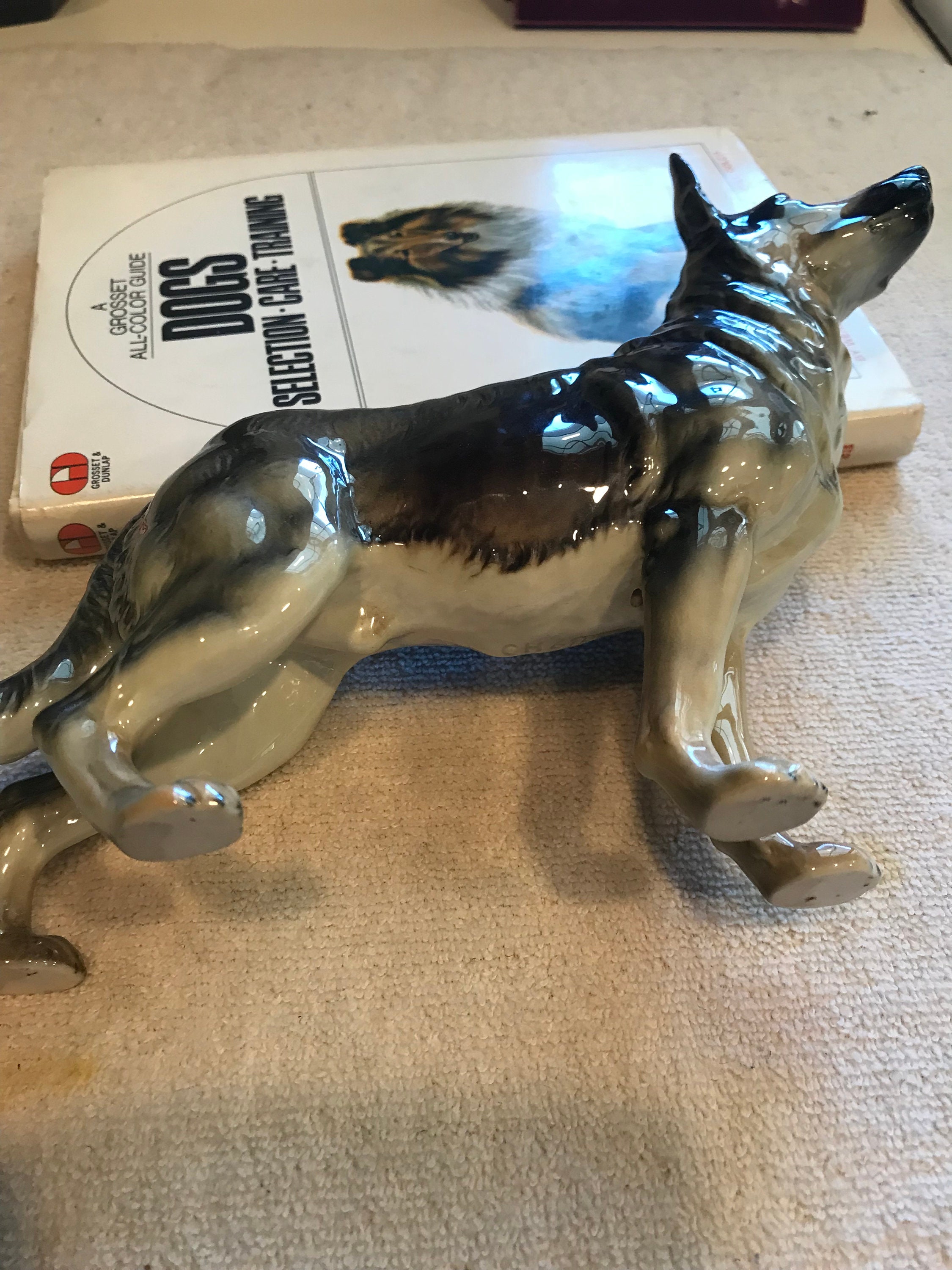 Vintage German Shepherd Figurine Goebel - Etsy